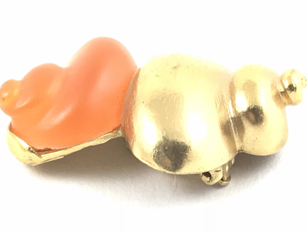 Vintage Dior Seashell Earrings - VeryVintage – Very Vintage